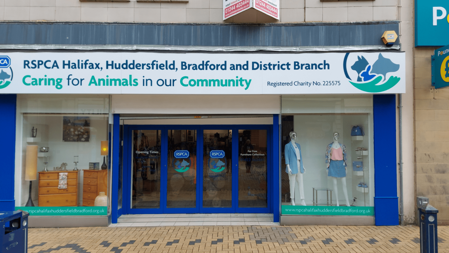 Our Shops - RSPCA Halifax, Huddersfield, Bradford District Branch