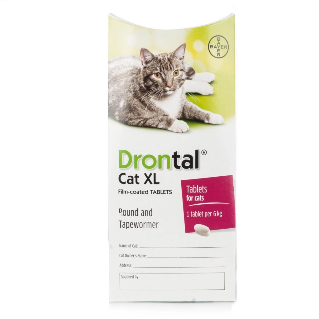 Drontal cat XL - RSPCA Halifax, Huddersfield, Bradford District Branch
