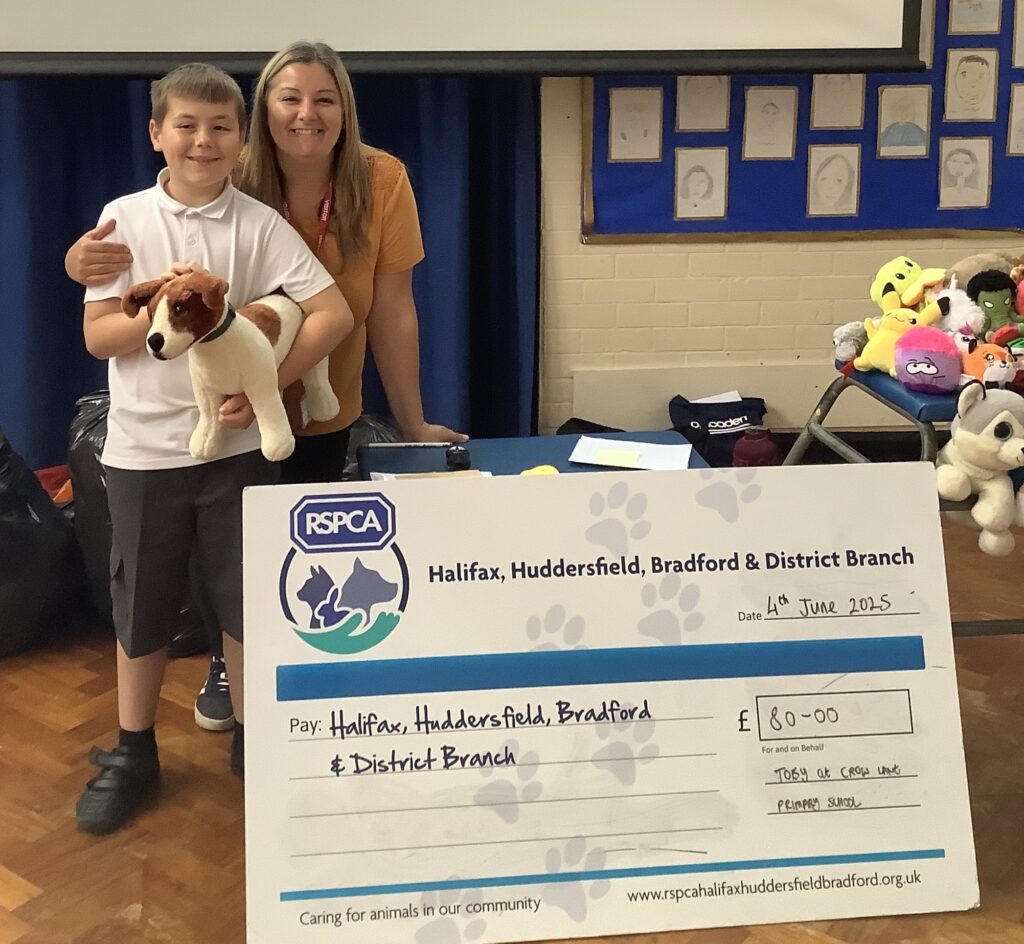 Toby at Crow Lane Primary school raises £180 for animals! - RSPCA ...
